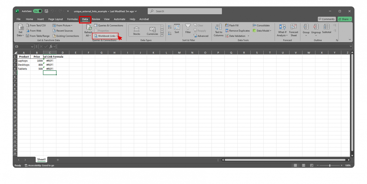 2024 Expert Solution for How to Find External Links in Excel | BCA