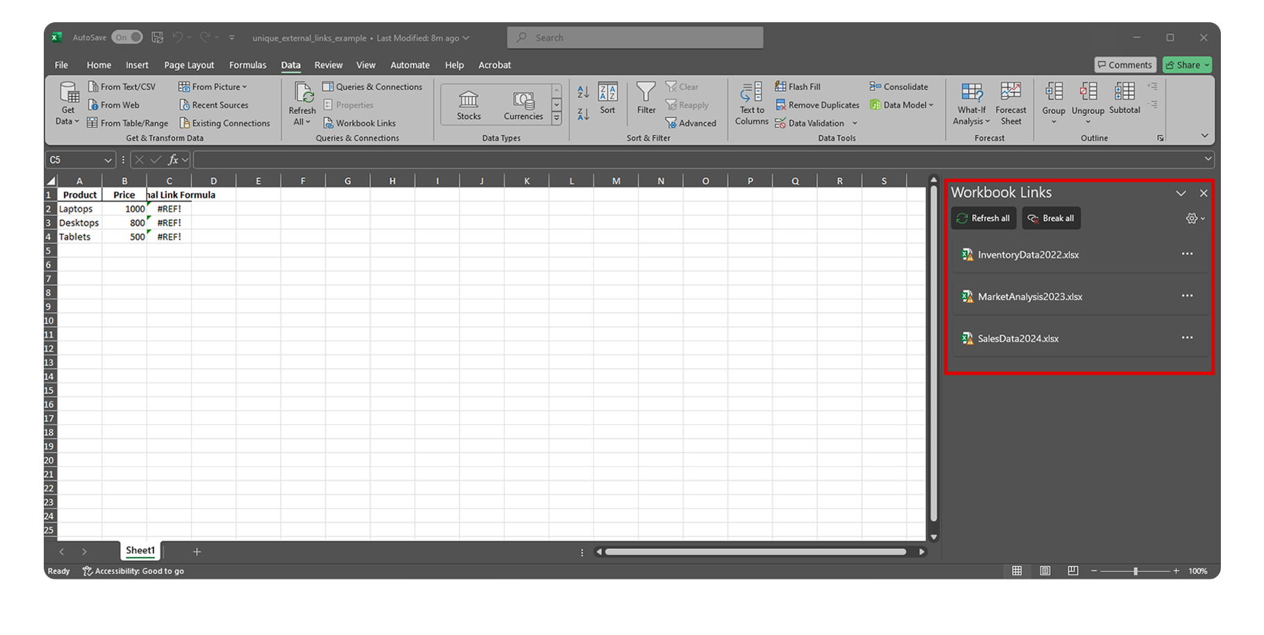 2024 Expert Solution for How to Find External Links in Excel | BCA